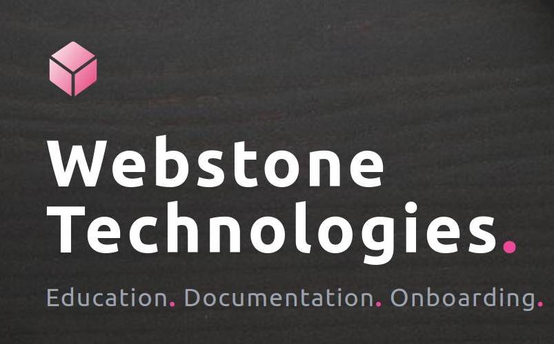 Webstone Technologies - Education, Documentation, Onboarding